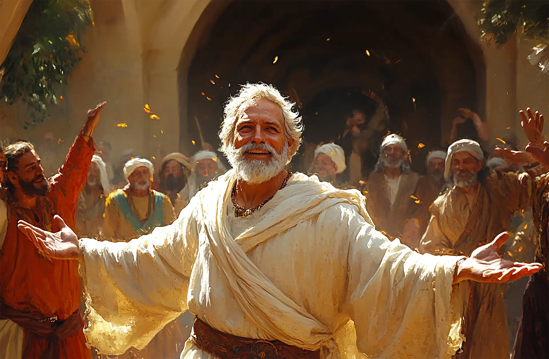 The dancing priest | ONE FOR ISRAEL Ministry